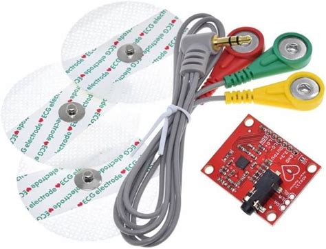 Ecg Sensor Module With Patch In Biomedical Sensors Electro Boat