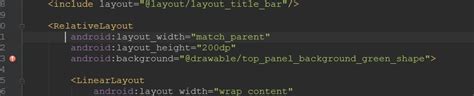 Android Why Set A Drawable Shape In Layout Background Will Be Warn