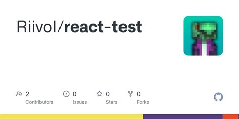 GitHub RiivoI React Test