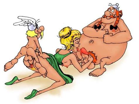 Rule 34 1girls 2boys Artist Request Ass Asterix Asterix And Obelix