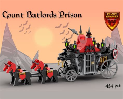 Lego Moc 6047 Count Batlords Prison Remake Lego Castle Fright