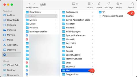 mail problems in macos big sur find missing junk and trash folder in mac
