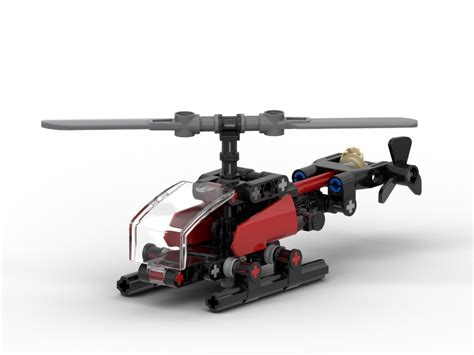 Lego Moc Helicopter Polybag By Viernes Rebrickable Build With Lego
