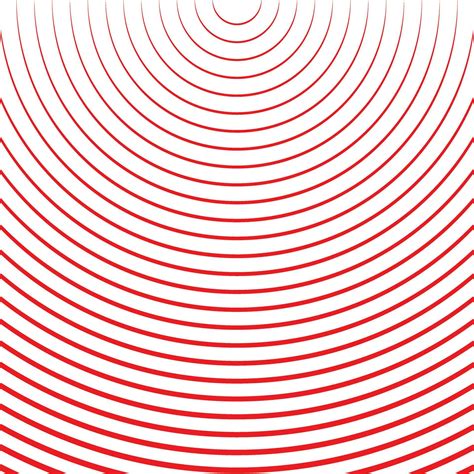 Modern Simple Abstract Seamlees Red Color Half Circle Wavy Pattern Art 36011450 Vector Art At