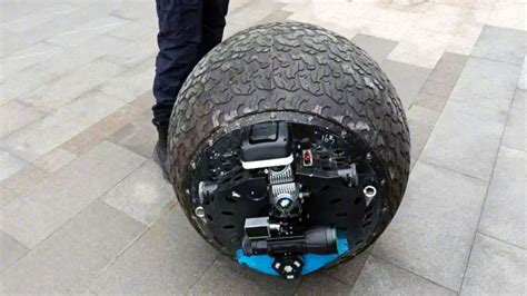 Meanwhile In China They Have Autonomous Spherical Robot Patrolling The