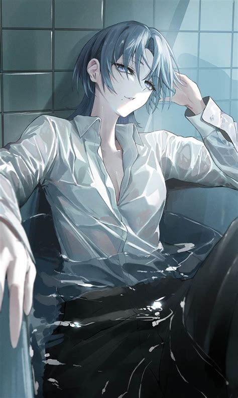 浴缸 火威青 虚拟主播 漂亮的女孩图片 尺寸2443x4093 BoBoPic