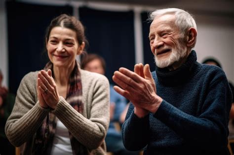 Premium Photo Shot Of Two People Clapping Their Hands Together