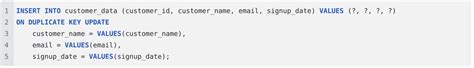 Article Recipe Upsert Using Native Sql In Database V2 Connector