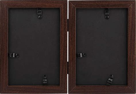 Frametory 46 Double Picture Frame Hinged 2 Photos Frame Collage Desk