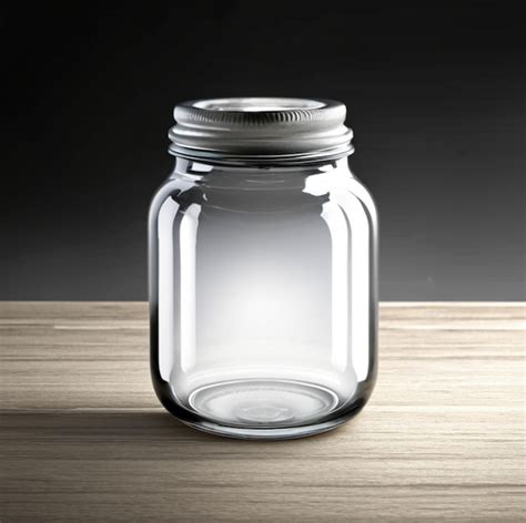 Premium Ai Image Glass Jar