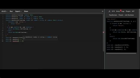 function overloads in typescript youtube