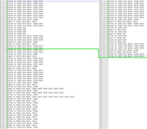 I2c Bus Stuck After Enabledisable I2c Master Mode Networking