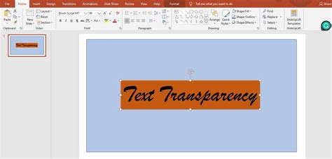 How To Use Transparency In Powerpoint Powerpoint Tutorial