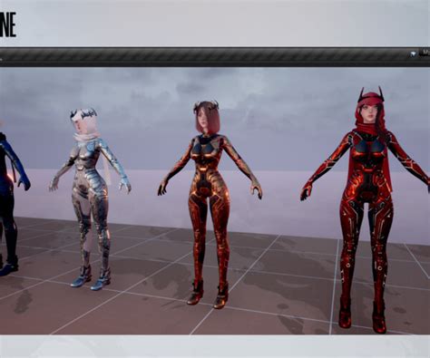Artstation Stellar Girl Astra Game Ready Game Assets