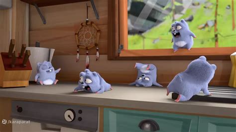 انیمیشن گریزی و موش کوچولوها جعبه