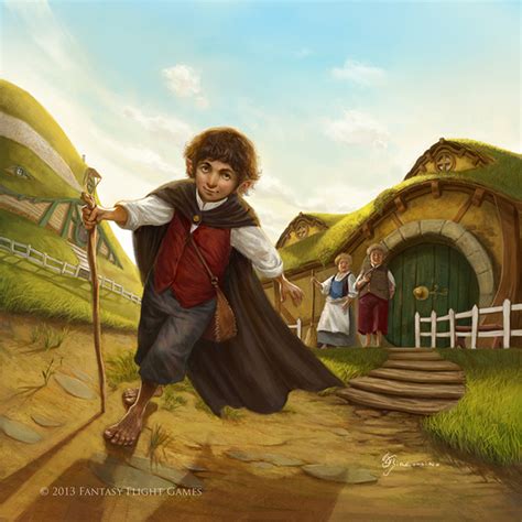 Fantasy Flight Games The Lord Of The Rings Card Game On Behance