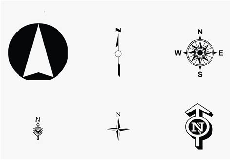An Assortment Of North Arrows Available From Esri Arcgis Hd Png