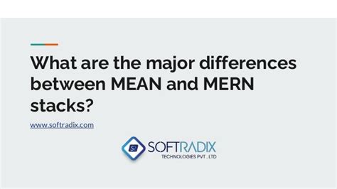 What Are The Major Differences Between Mean And Mern Stacks Ppt