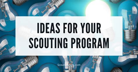 Ideas For Your Scouting Program Scout Skits Program Ideas