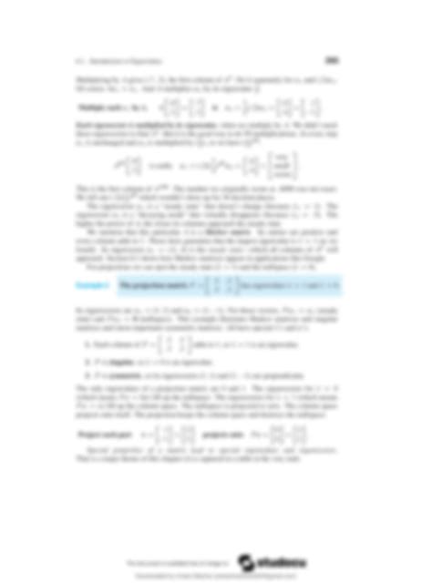 SOLUTION Eigenvalues And Eigenvectors Chapter Brief Summary Studypool