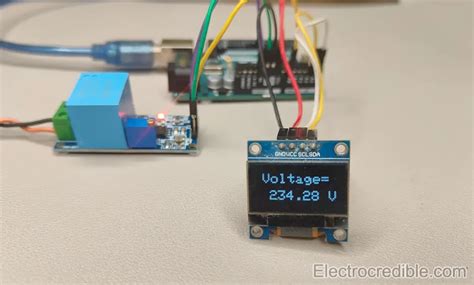 Interface Zmpt101b Ac Voltage Sensor With Arduino