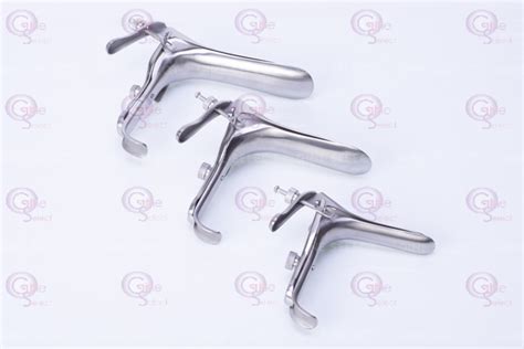 Espejo Vaginal Grave De Acero Inoxidable Gine Select