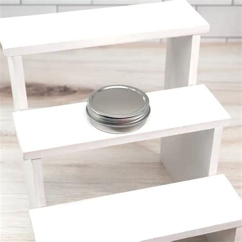 1 Oz Flat Tin With Screw Top Lid Candlescience