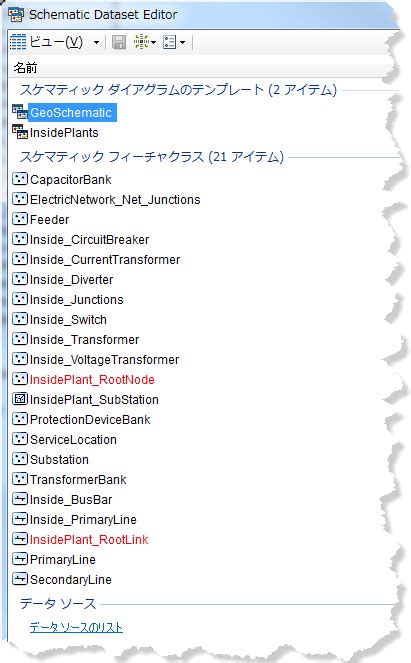 スケマティック データセット エディターとは—arcmap ドキュメント