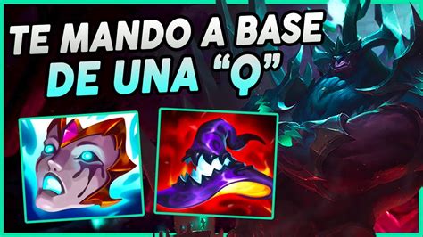 GALIO TOP CON SOLO 2 ITEMS TE MANDA A BASE CON UNA HABILIDAD League