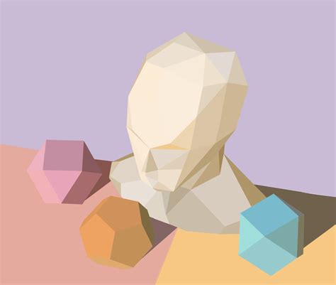Class101 간단한 도형으로 완성하다 나만의 감각적인 로우폴리아트 Low Poly Art