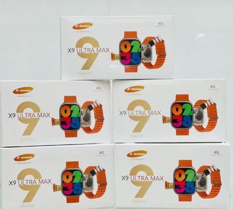 ساعت هوشمند سیم کارتخور X9 ULTRA MAX 4G GERMANI فروش عمده و تک دیلم شاپ