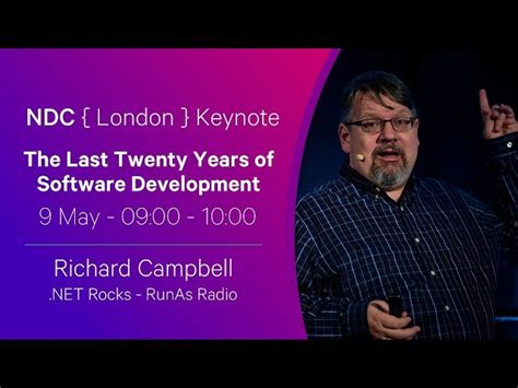 Ndc Conferences Talk The Last Twenty Years Of Software Development