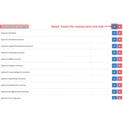 Opencart Bulk Order Status Update