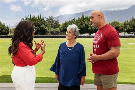 Oprah Winfrey And Dwayne Johnson Launch Peoples Fund Of Maui Maui Now