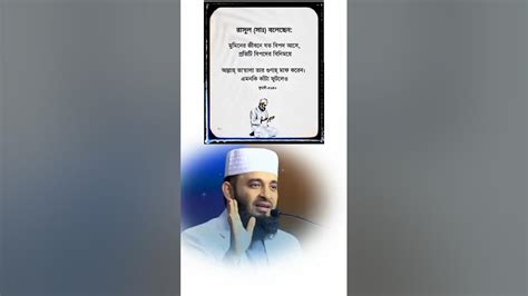 মুমিনদের জীবনে বিপদ কেনো আসে মীজানুর রহমান আযহারী। Youtube