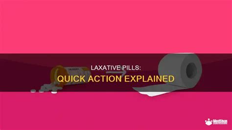 Laxative Pills Quick Action Explained Medshun