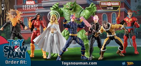 X Men Marvel Legends Chod Baf Wave Set Preorder Q3 2023 Toy Snowman