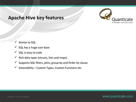 apache hive introduction ppt databases computer software and applications