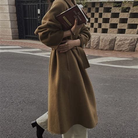 루어스룸 마랑 프리미엄 롱 핸드메이드 코트