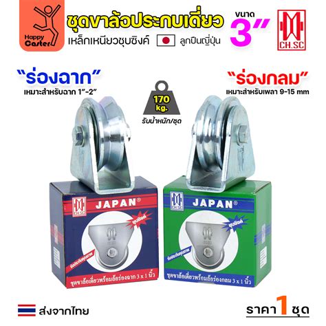 Chsc ชุดล้อเฟรมเหล็ก ล้อเหล็ก 3x1 ร่องฉาก ครบทั้งชุดเสื้อล้อ