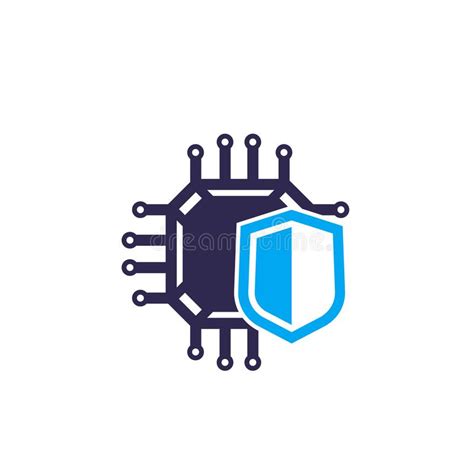 Encryption Cryptography Vector Linear Icon Stock Vector Illustration