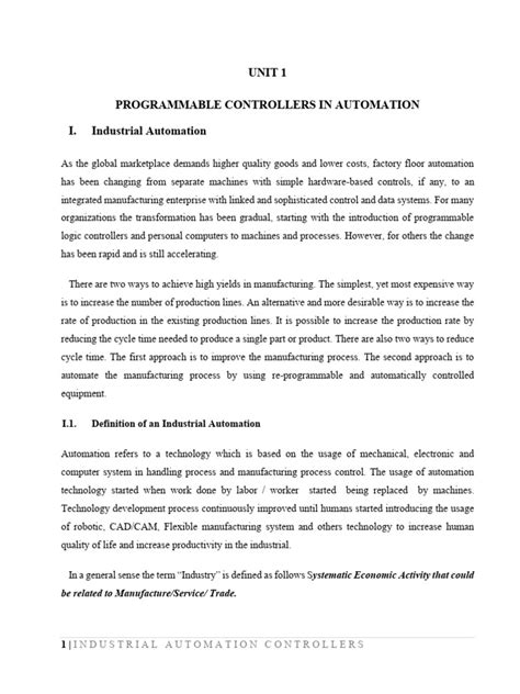 automation controller pdf programmable logic controller