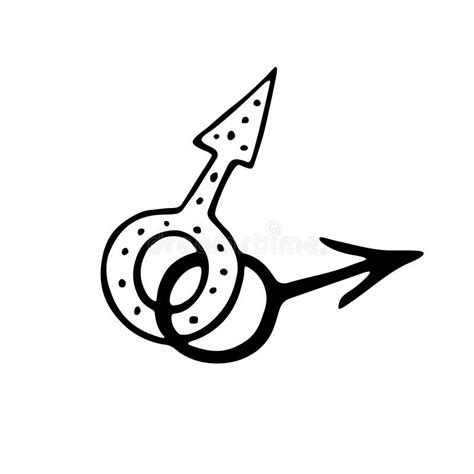 Vector Two Crossed Symbols Of Mars Male Gender Symbols Man Love Combinations Lgbt Gay Love