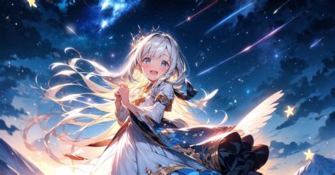 星 光のかごがあらん事を 夕月のイラスト Pixiv