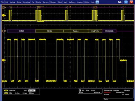 USB 2 0 Application Software Tektronix
