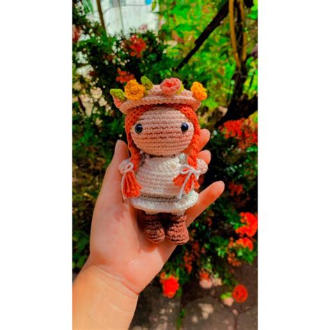 Anne De Green Gables Amigurumi Shopee Brasil
