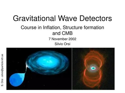 Ppt Gravitational Wave Detectors Powerpoint Presentation Free
