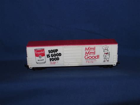 Campbells Soup Train Box Car 1982 Life Like Etsy
