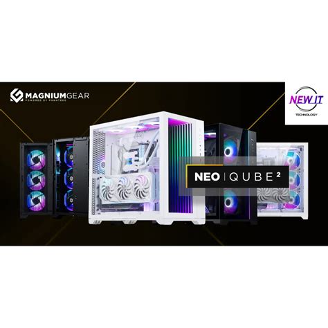 Magniumgear Neo Qube 2 Drgb Atx Pc Casing Infinity Mirrorlight Strip