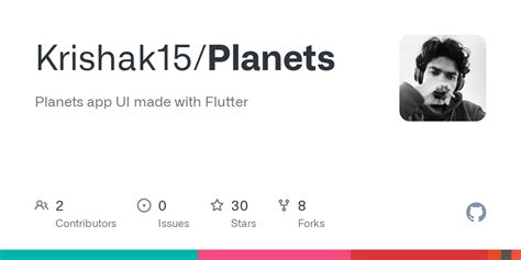 GitHub Krishak Planets Planets App UI Made With Flutter